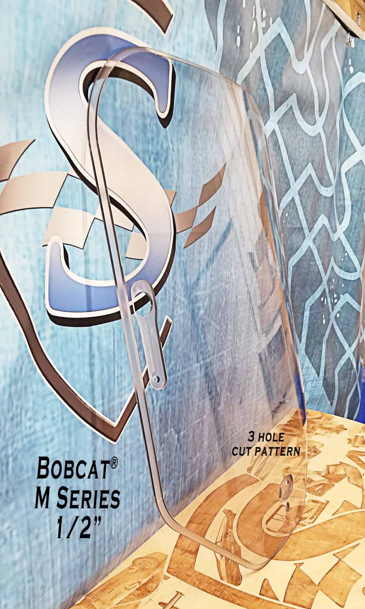 Bobcat Skid Steer Polycarbonate Replacement Windshield