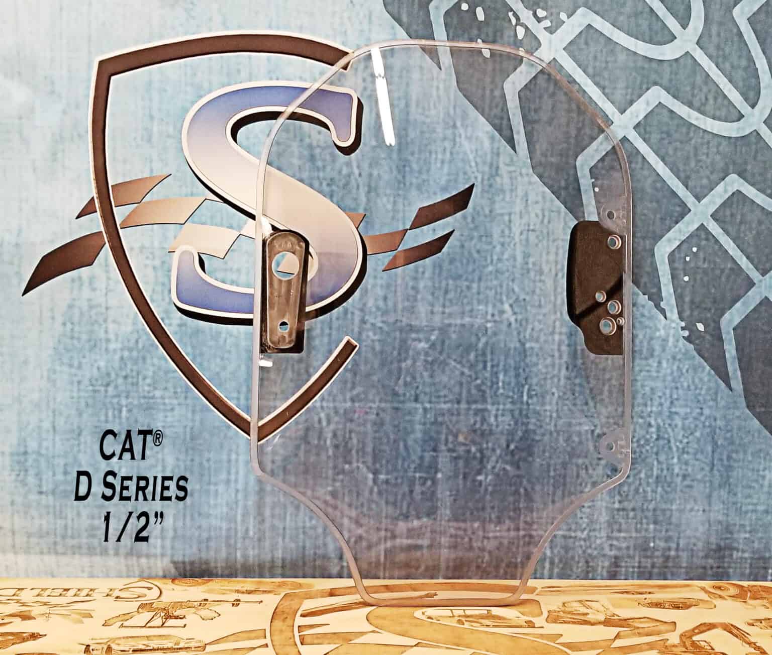 CAT Windshield Skid Steer D Series - Polycarbonate Replacement