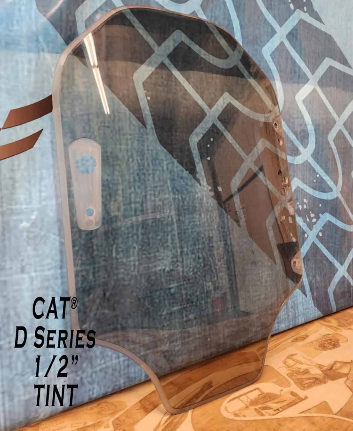 CAT Windshield Skid Steer D Series - Polycarbonate Replacement