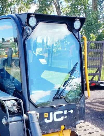 JCB Windshield: Skid Steer - Polycarbonate Replacement Window