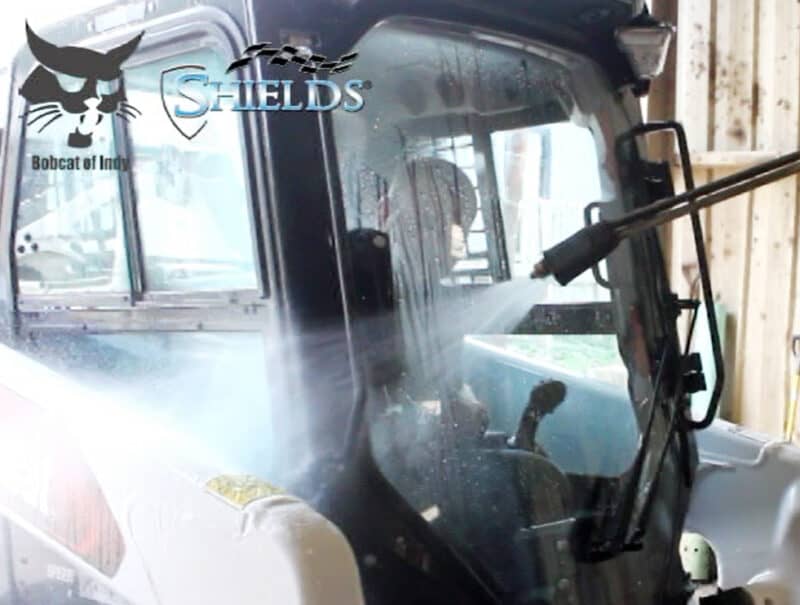 Bobcat Windshield: R Series Skid Steer - Polycarbonate Replacement