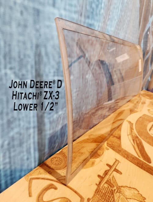 John Deere Excavator Windshield D Series - Polycarbonate Replacement