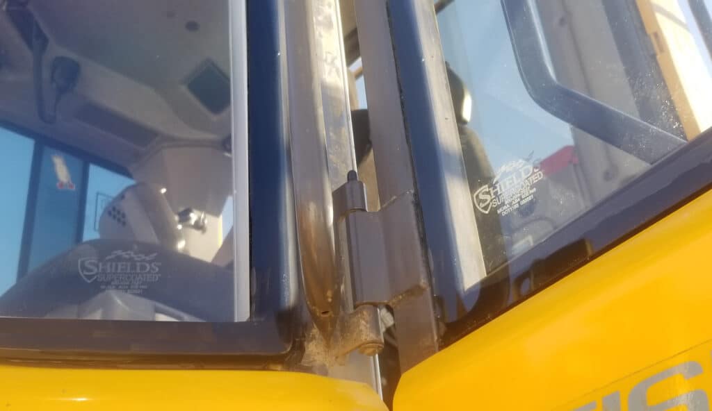 Volvo Wheel Loader - Polycarbonate Replacement Windshield