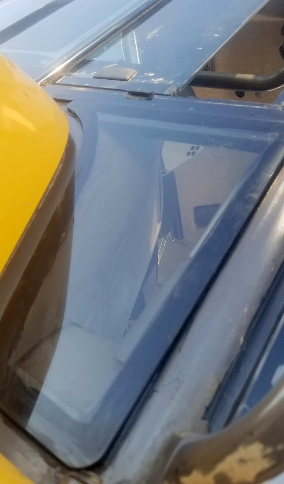 Volvo Wheel Loader - Polycarbonate Replacement Windshield