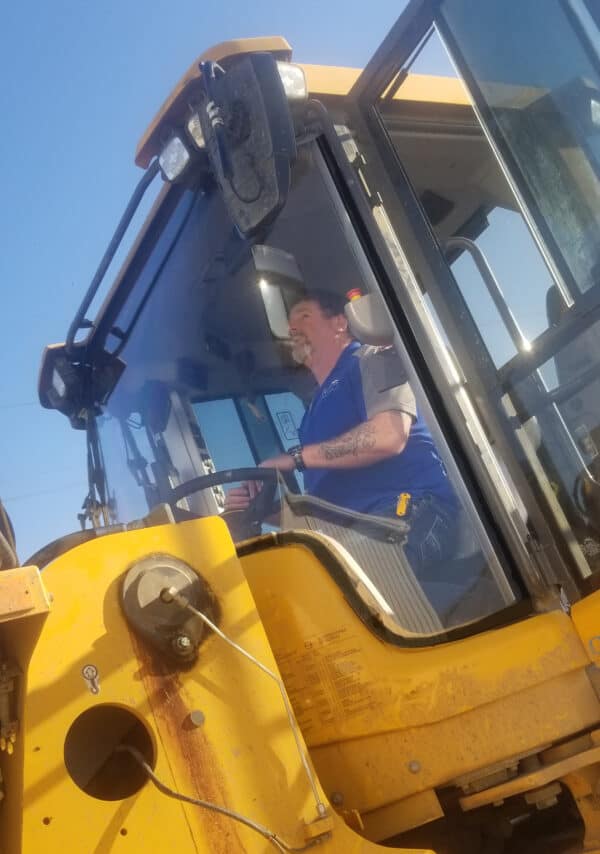 Volvo Wheel Loader - Polycarbonate Replacement Windshield