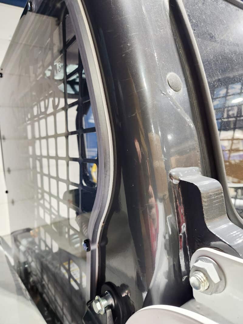 Bobcat Skid Steer Polycarbonate Replacement Windshield - Sides
