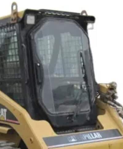 JCB Windshield: Skid Steer - Polycarbonate Replacement Window