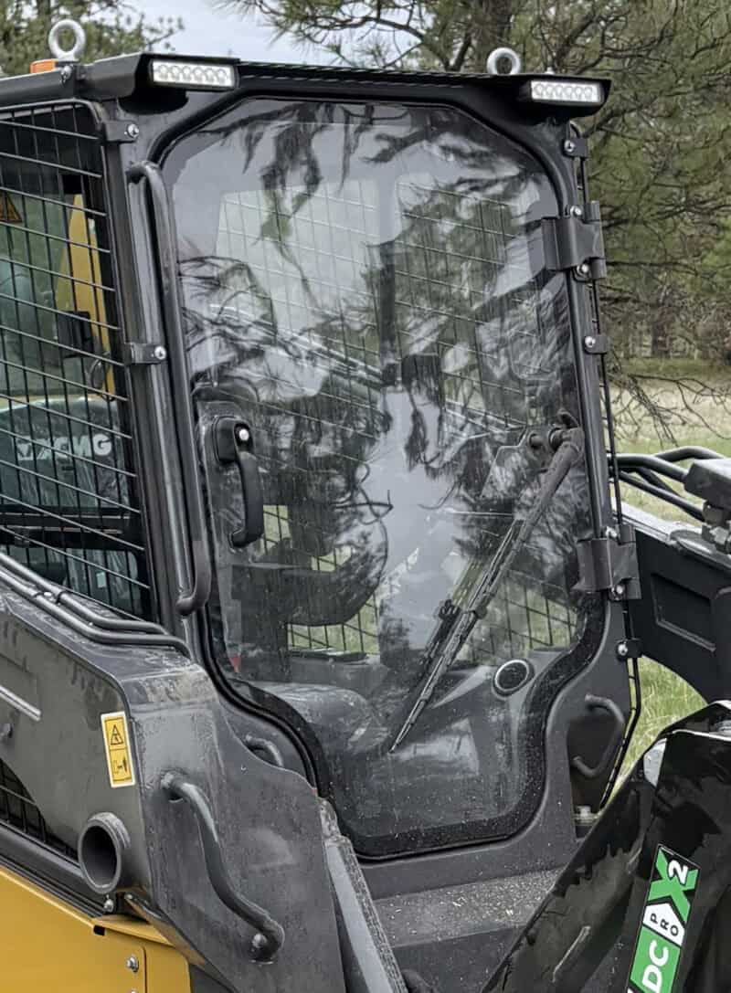 JCB Windshield: Skid Steer - Polycarbonate Replacement Window