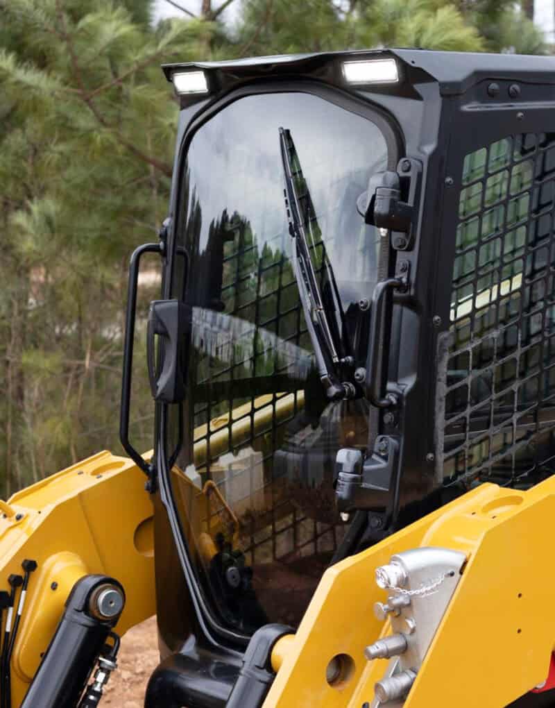 JCB Windshield: Skid Steer - Polycarbonate Replacement Window