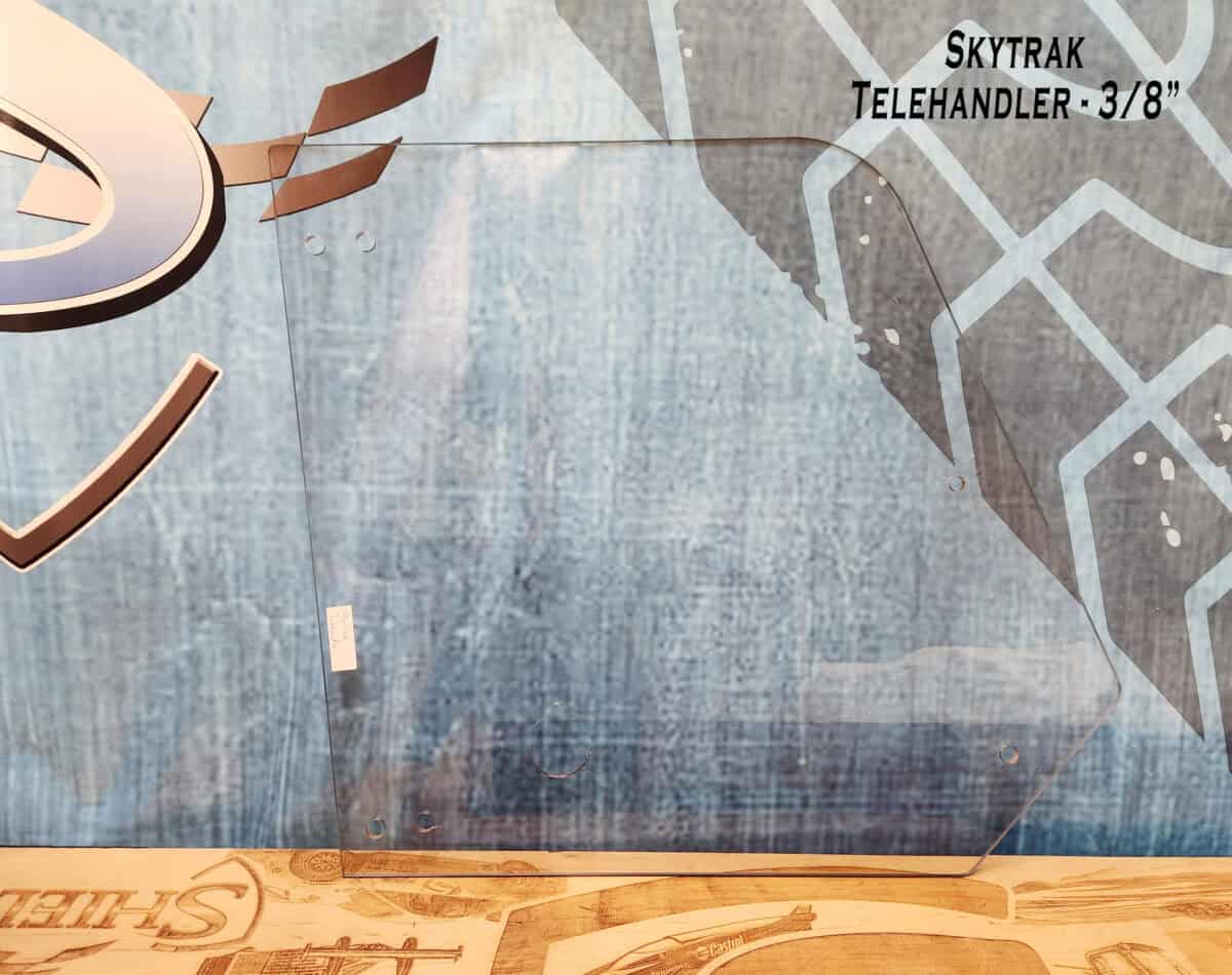 Skytrak Window: Telehandler Door - Polycarbonate Replacement